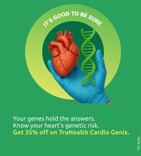 TruHealth Cardio Genix: Genetic Testing for Personalised Heart Health